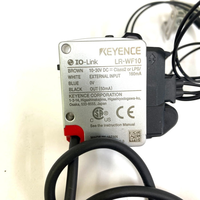 キーエンス アンプ内蔵型 ホワイトスポット光電センサ ファイバ型 ケーブル LR-WF10 – e-Spares