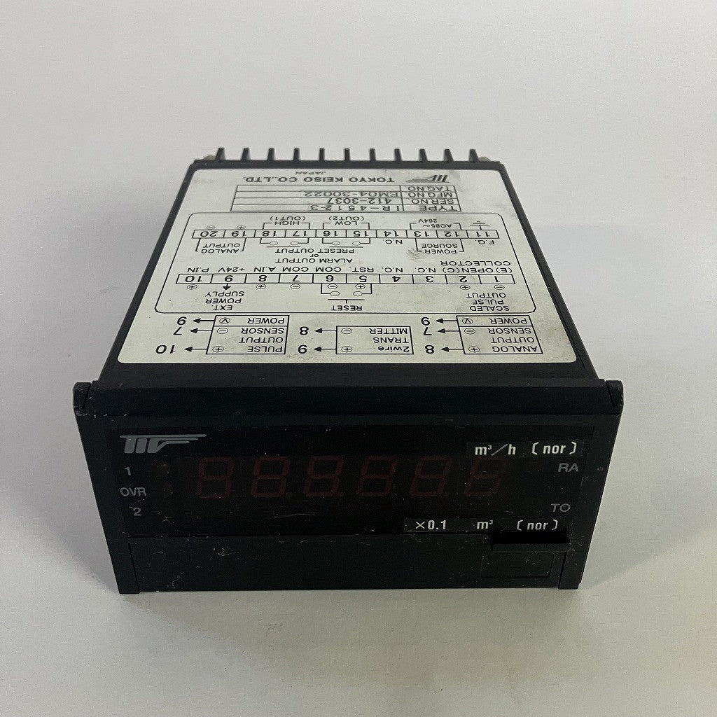 東京計装 流量計 IR-4512-3 – e-Spares
